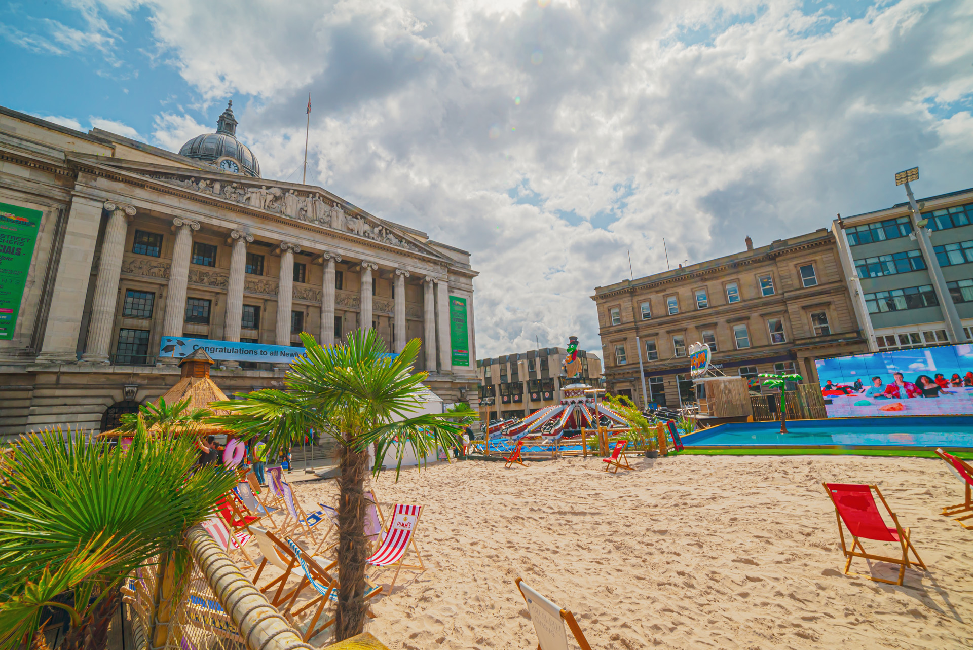 Nottingham Beach 2025; City-by-the-sea! Open 16th July 2025!